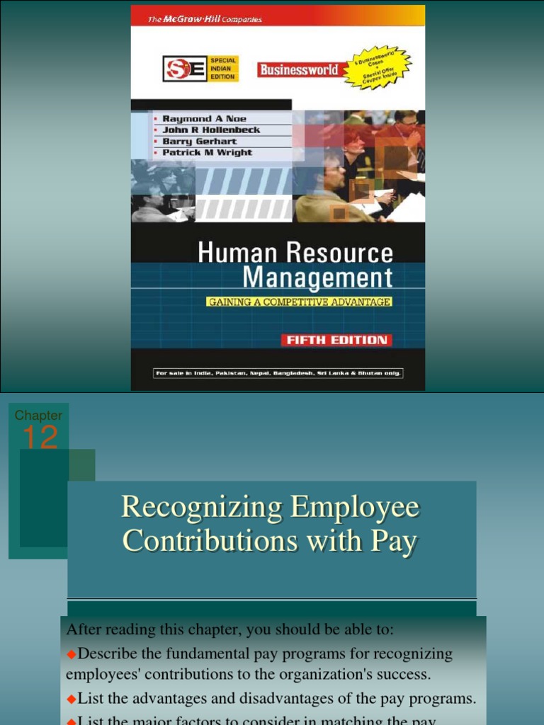 Recognizing Employee Contributions With Pay | PDF | Employee Stock ...