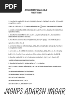 Form 4 Additional Mathematics Revision Questions | PDF | Quadratic ...