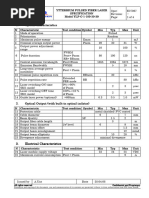 TRUMPF Technical Data Sheet TruFiber | PDF | Laser | Glass Applications