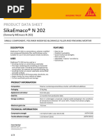 Pds Sikaemaco N 303 | PDF | Concrete | Water