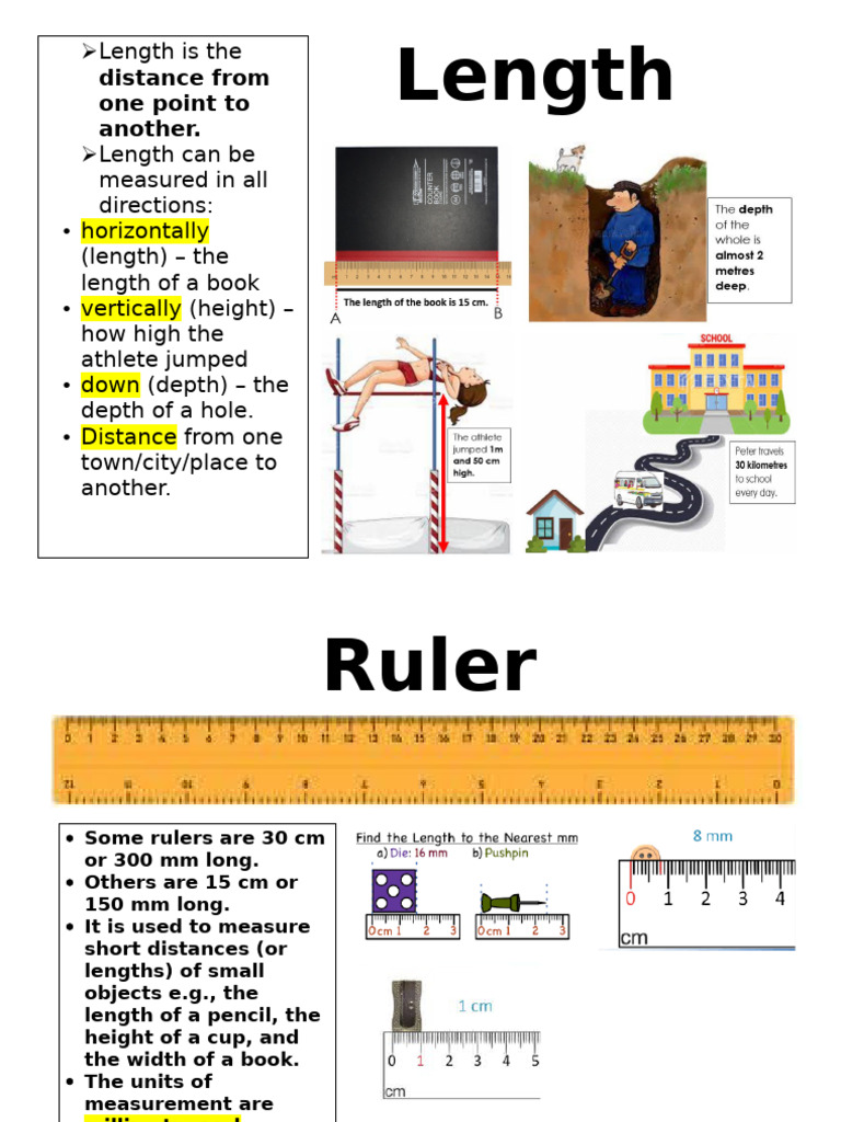 Understanding Length Measurement Tools | PDF | Length | Speed