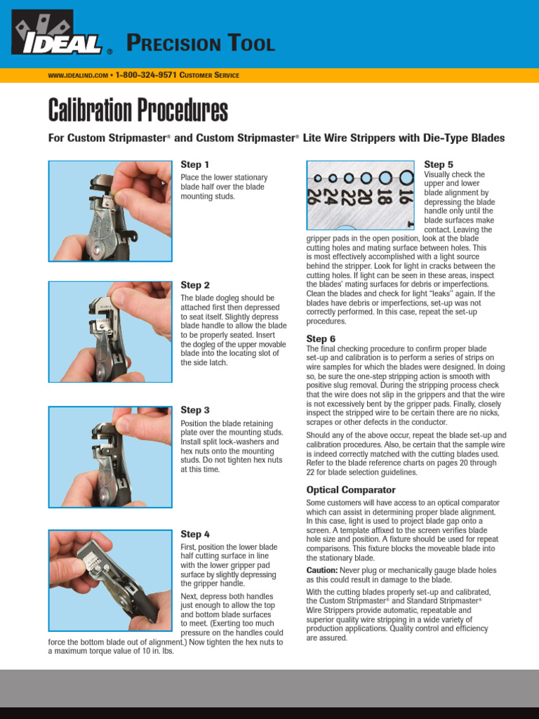 Calibration Procedures | PDF | Nut (Hardware) | Mechanical Engineering