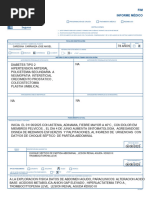 Informe Médico Formato Editable PDF | PDF | Diagnostico medico ...
