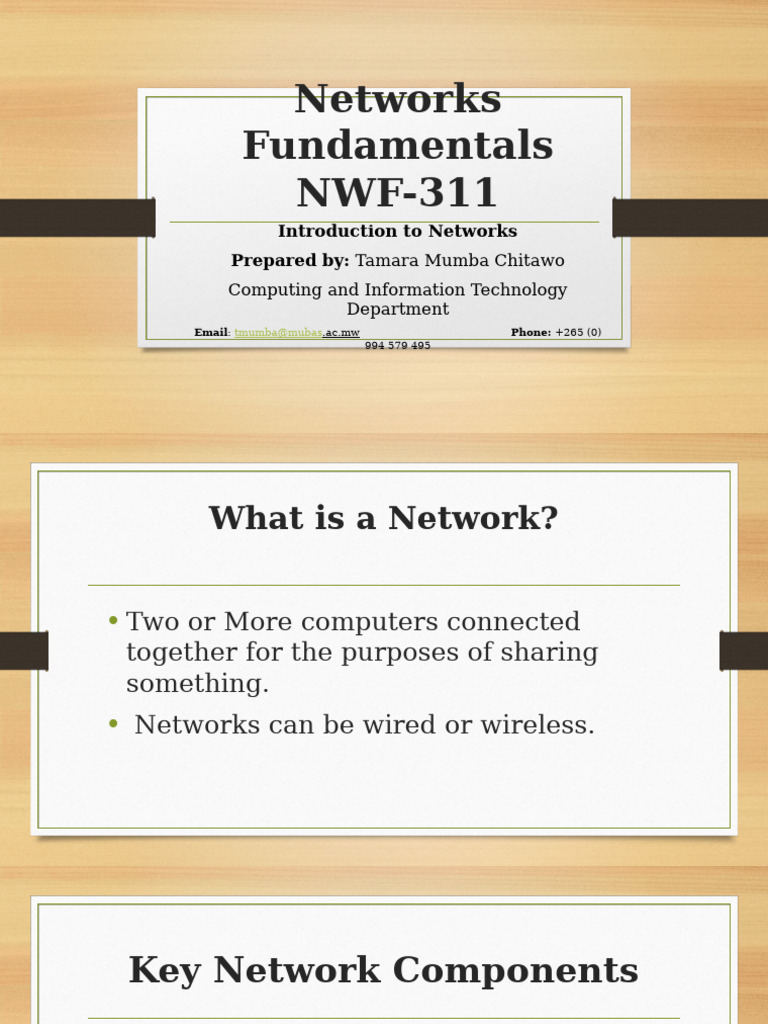 Lesson 1 Introduction To Networks | PDF | Computer Network | Local Area Network