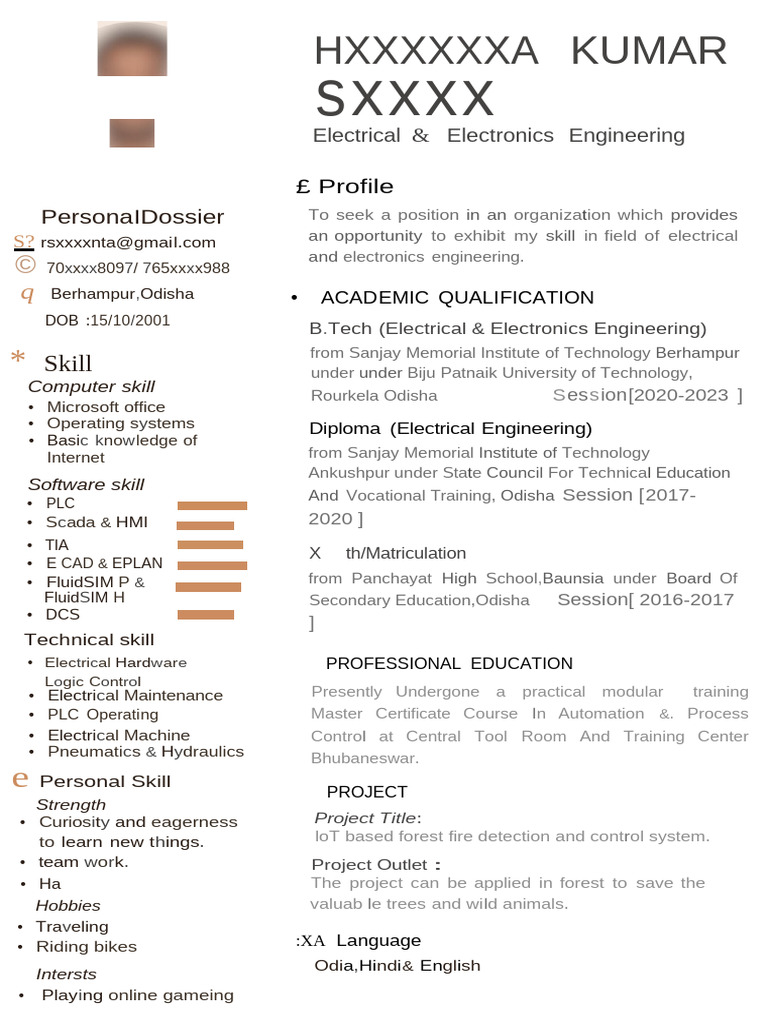 Electrical Engineering Skills & Profile | PDF | Programmable Logic ...