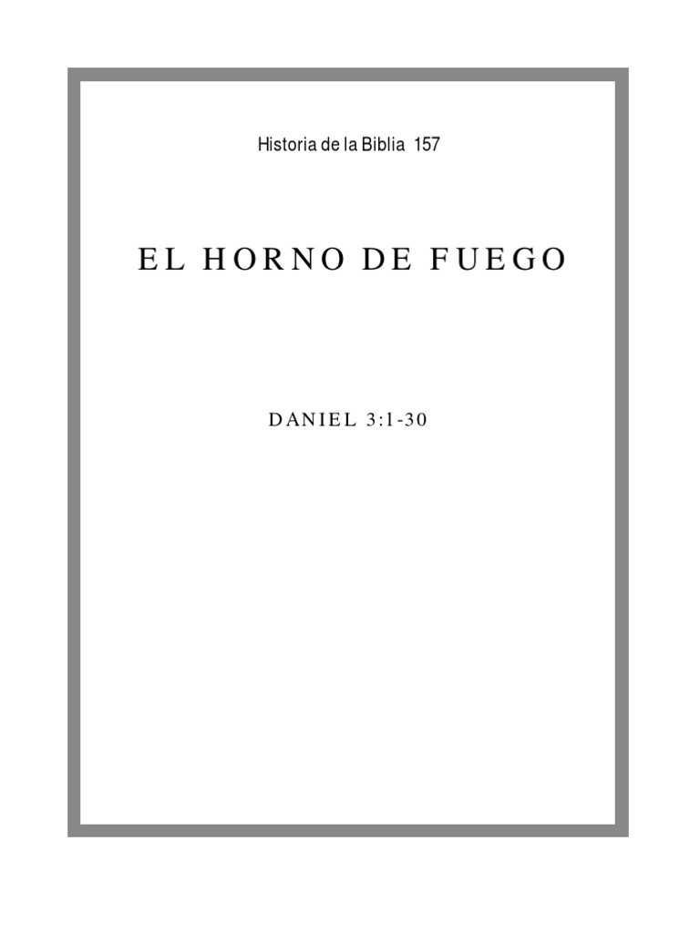 El Horno de Fuego | PDF
