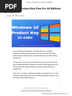 Windows 11 RTM Generic Keys List | PDF | Windows 10 | Operating System ...
