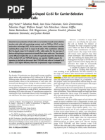 TOPCon Manufacturing Process | PDF | Solar Cell | Wafer (Electronics)