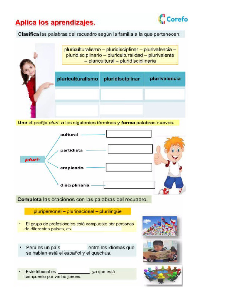 Ficha Prefijo Pluri | PDF