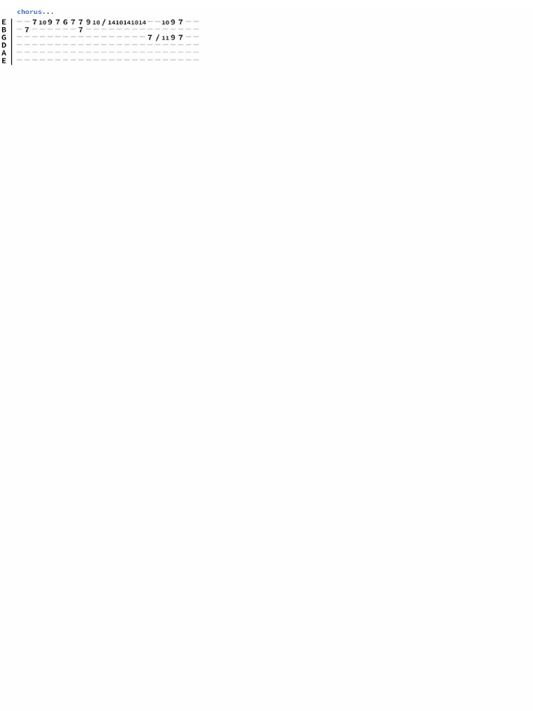 Despacito Tabs | PDF