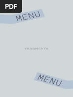 Picca Steakroom - Menu | PDF | Pasta | Sauce