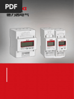 DDSY1877 Smart Energy Meter Manual | PDF | Relay | Phase (Waves)