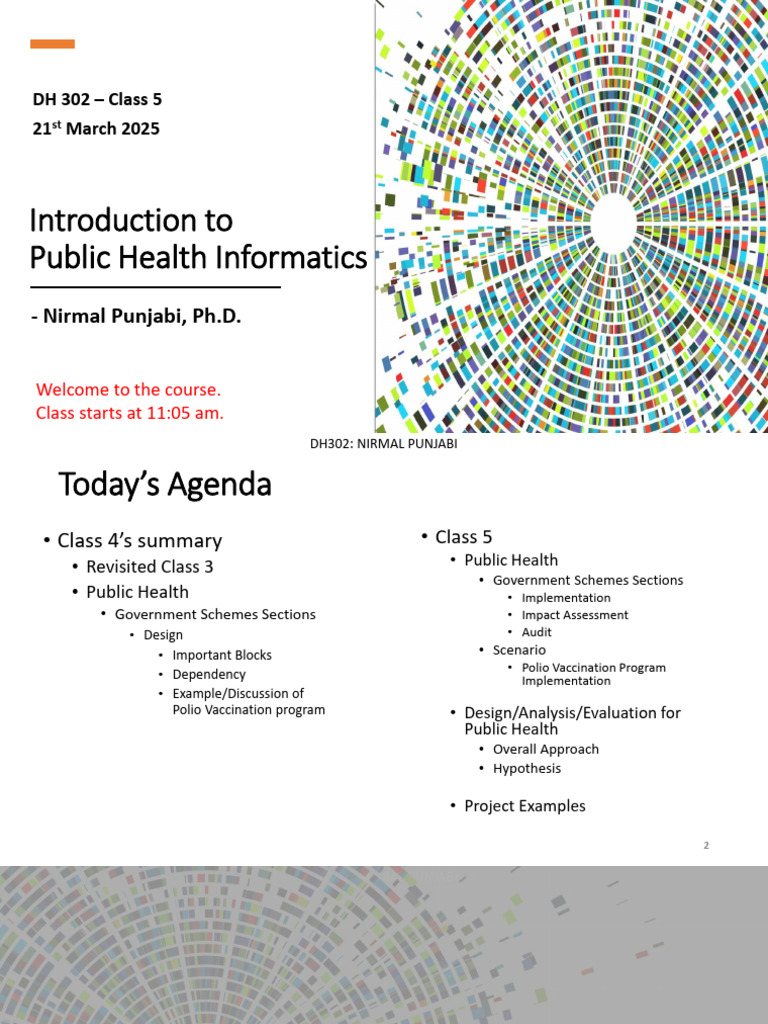Public Health Informatics Overview | PDF | Computing | Information Science