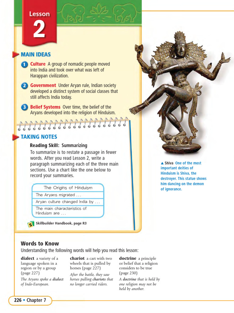 Aryan Society and Hinduism's Origins | PDF | Bhagavad Gita | Krishna