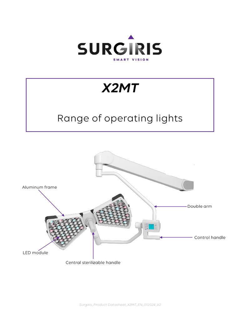 Surgiris Product Datasheet X2MT en 012024 V2 | PDF