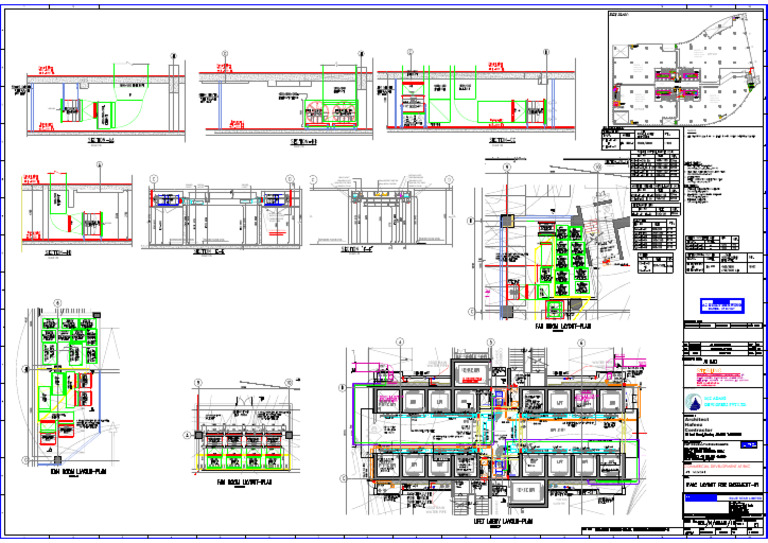 1st Basement-r3-Fan Room & Lift Loby Layout | PDF