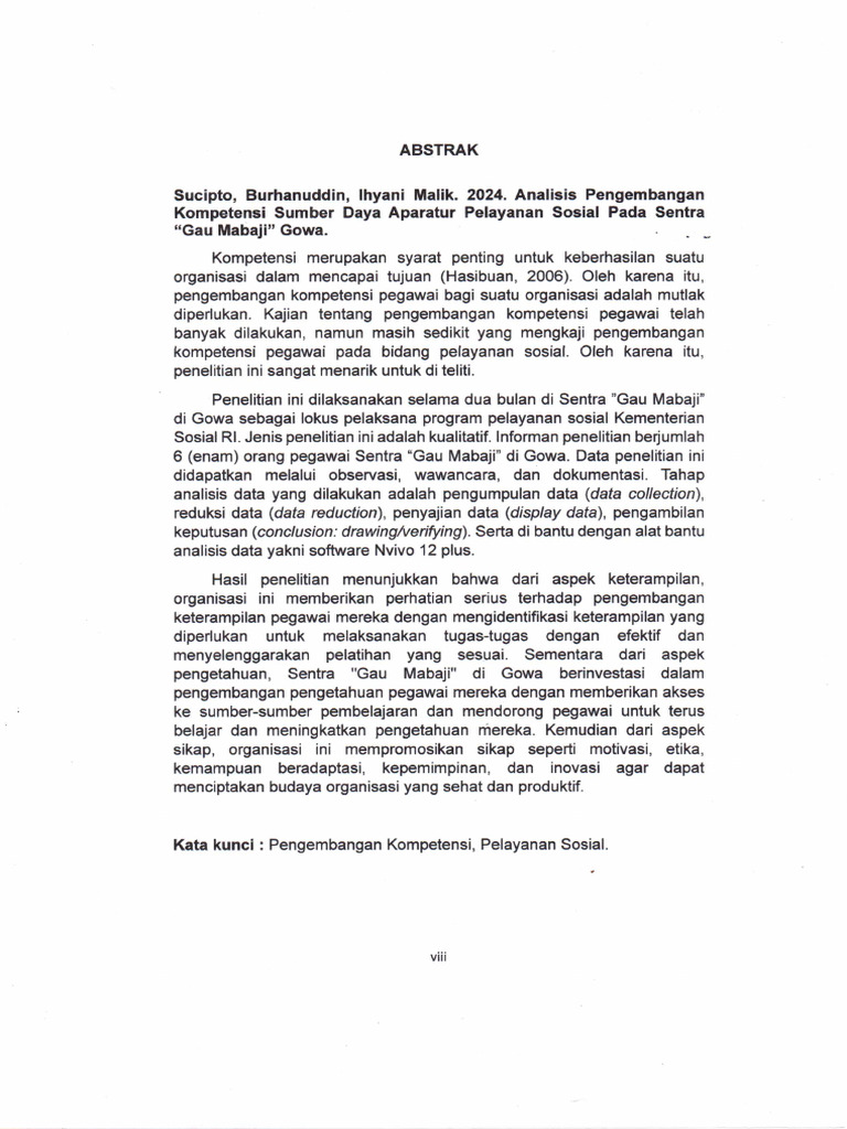 Abstrak Tesis | PDF