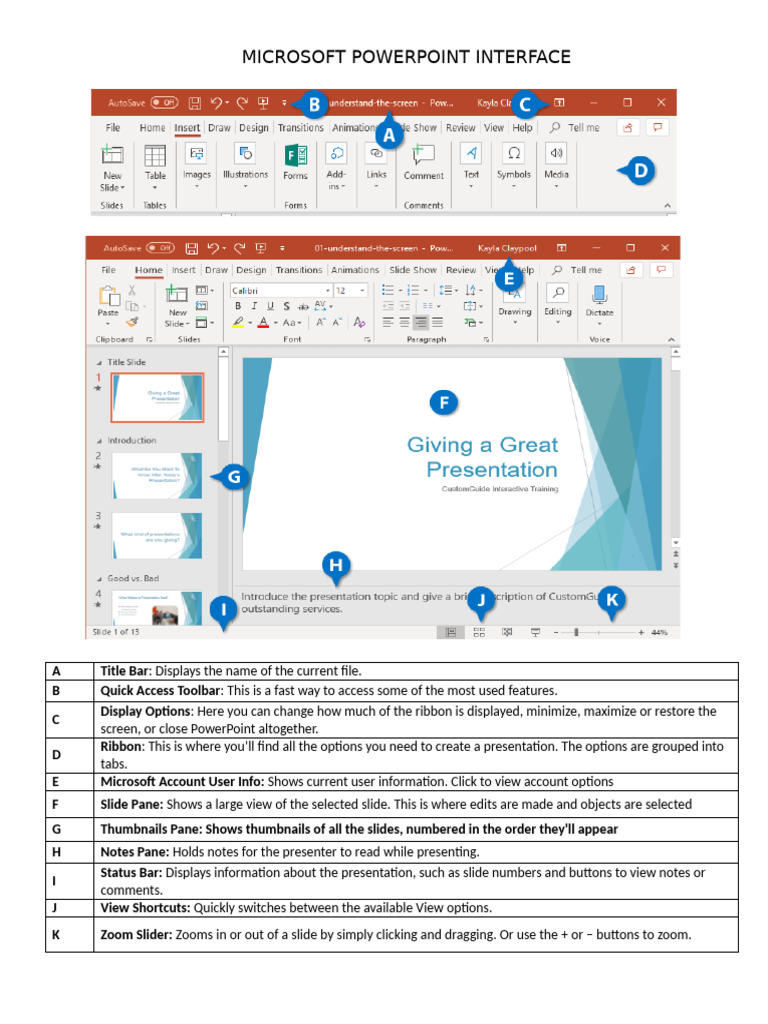 Microsoft Powerpoint Interface | PDF | System Software | Computing