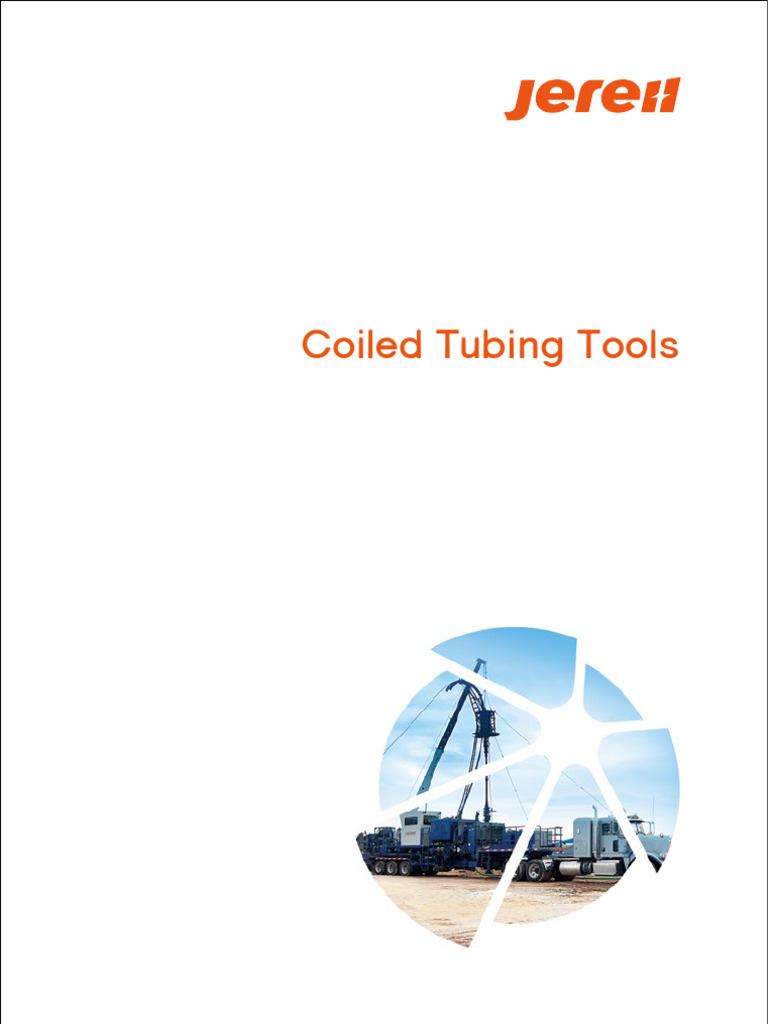 Jereh Coiled Tubing Tools Overview | PDF | Pipe (Fluid Conveyance ...