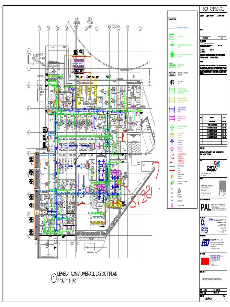 Level 1 ACMV Layout Plan Overview | PDF | Electrical Equipment | Equipment