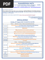 Ramakrishna Math, Hyderabad | PDF | Yoga | Ramakrishna Mission