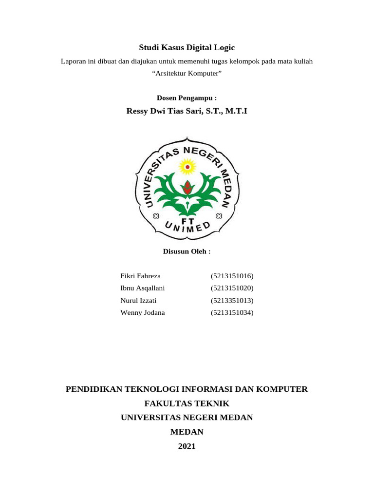 Studi Kasus Digital Logic | PDF