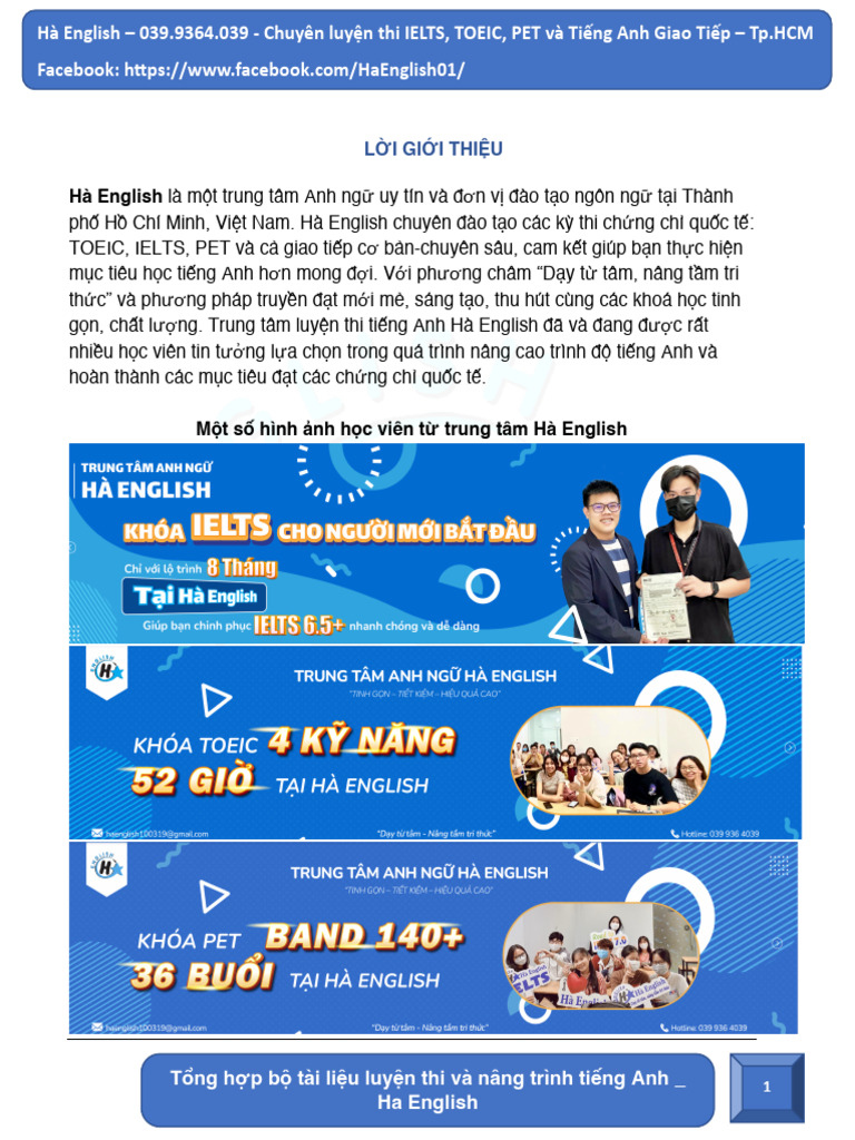 Succeed PET - 8 Practice Tests - Ha English | PDF