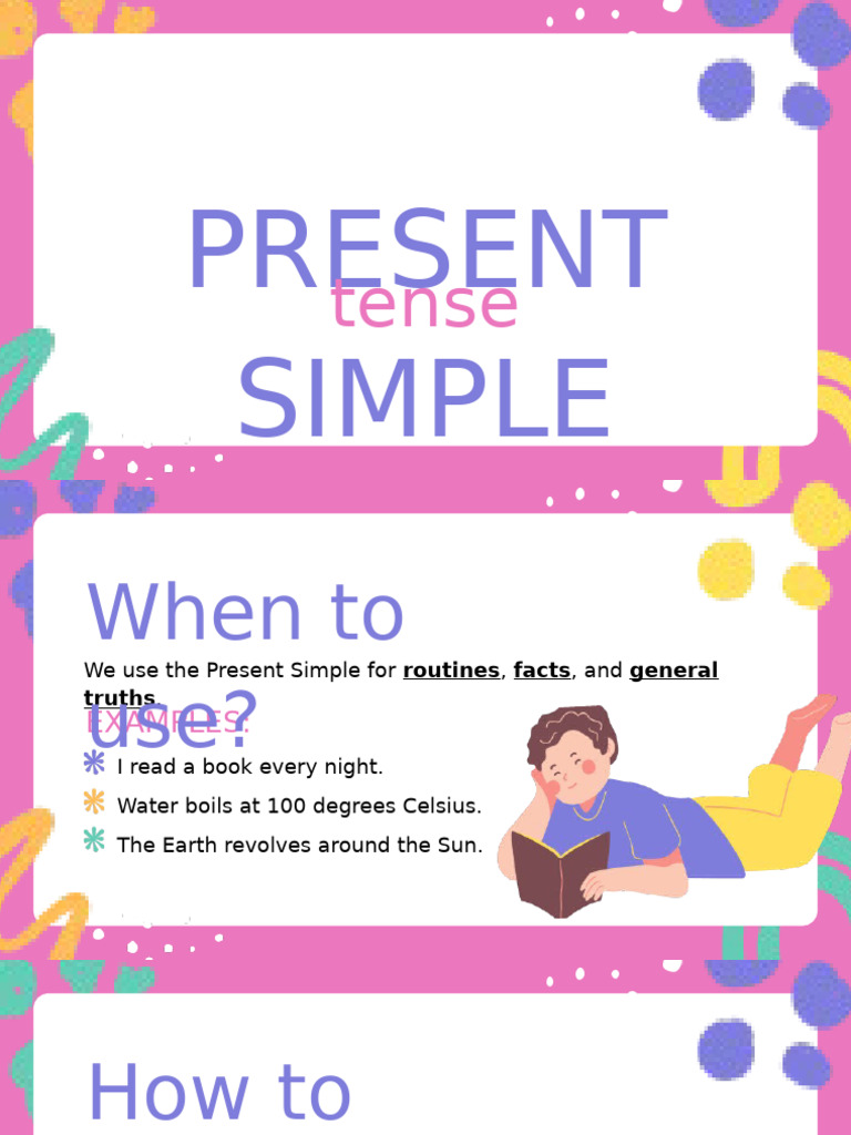 Present Simple Tense MEET 5 | PDF