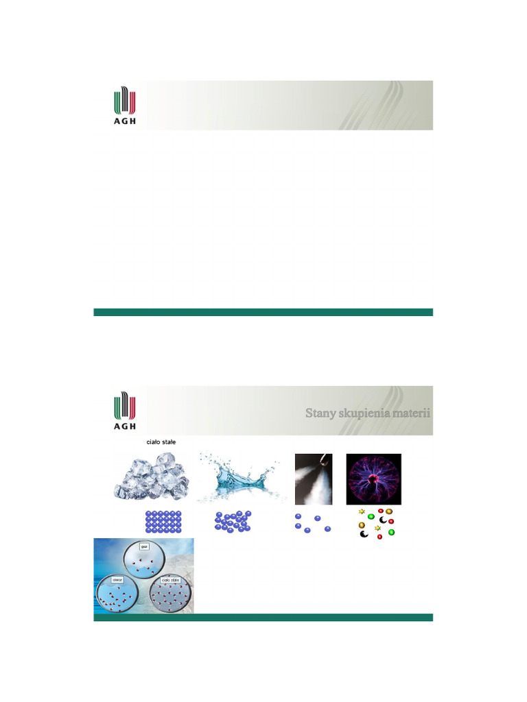 Wykład 07 Stany Skupienia 2014 | PDF