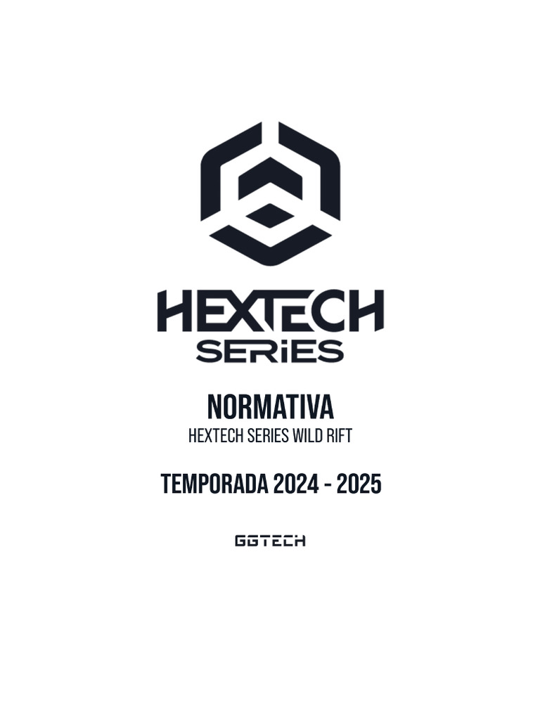 Reglamento Hextech Series 2024-2025 | PDF | Comportamiento