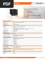 TC513 TC203 TC303 | PDF | Relay | Sensor