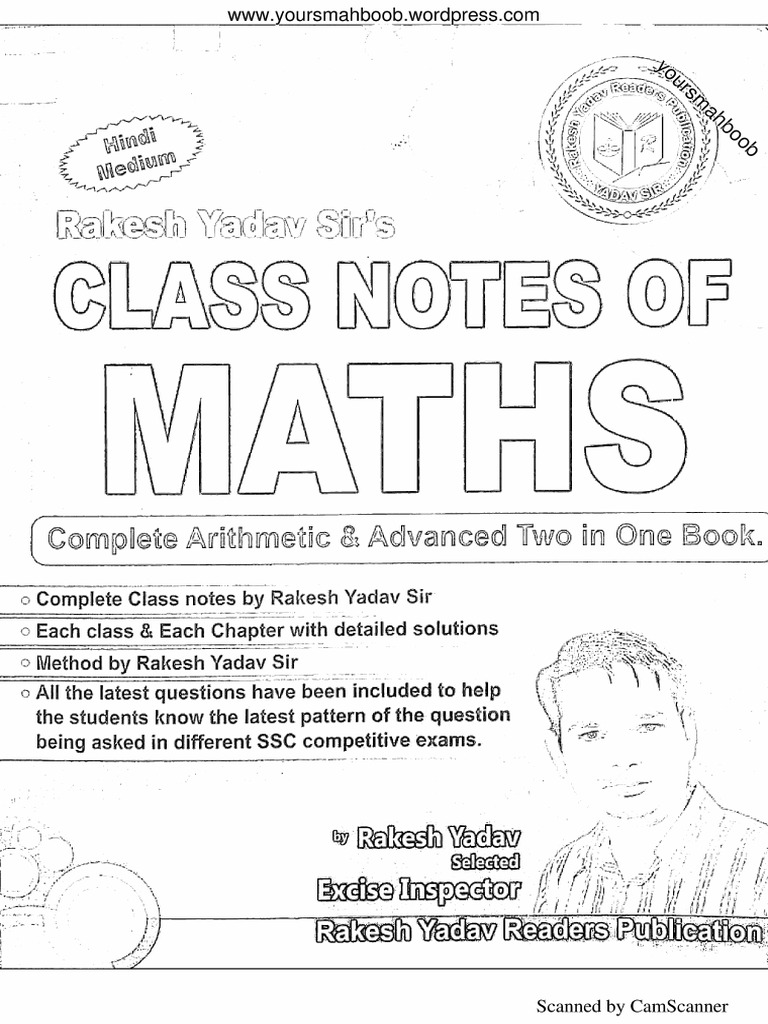 Rakesh Yadav Class Notes in Hindi - 38 - 250812 - 194827 | PDF