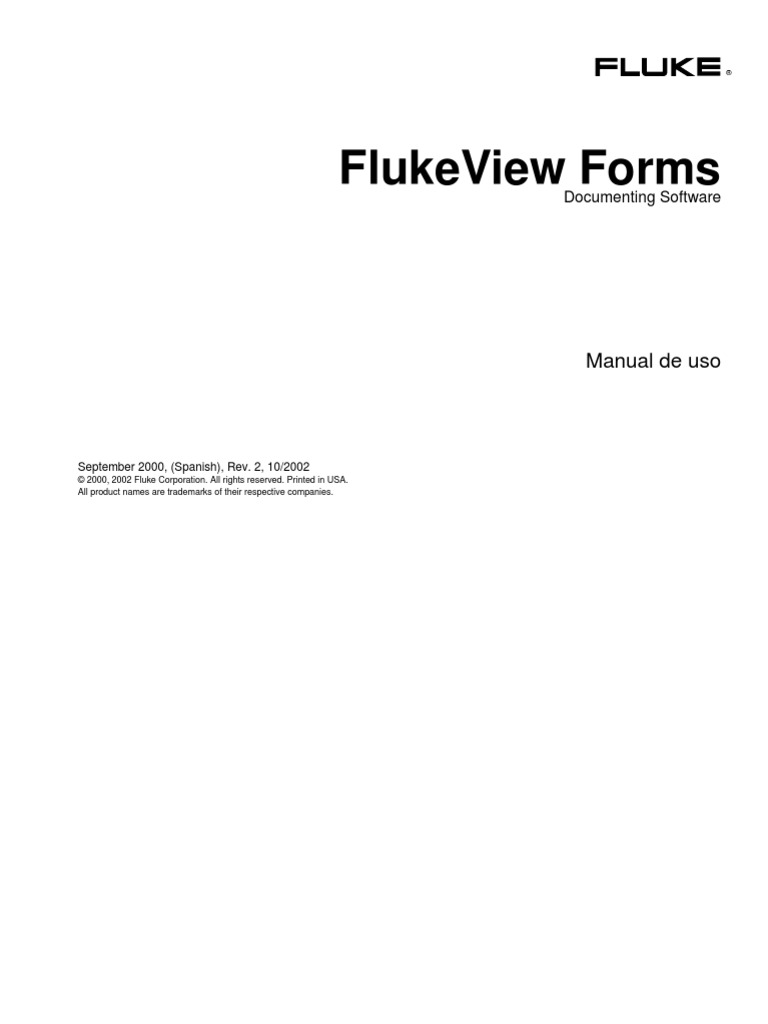 Fluke - Tutorial Del Soft | PDF | Microsoft Windows | Archivo de ...