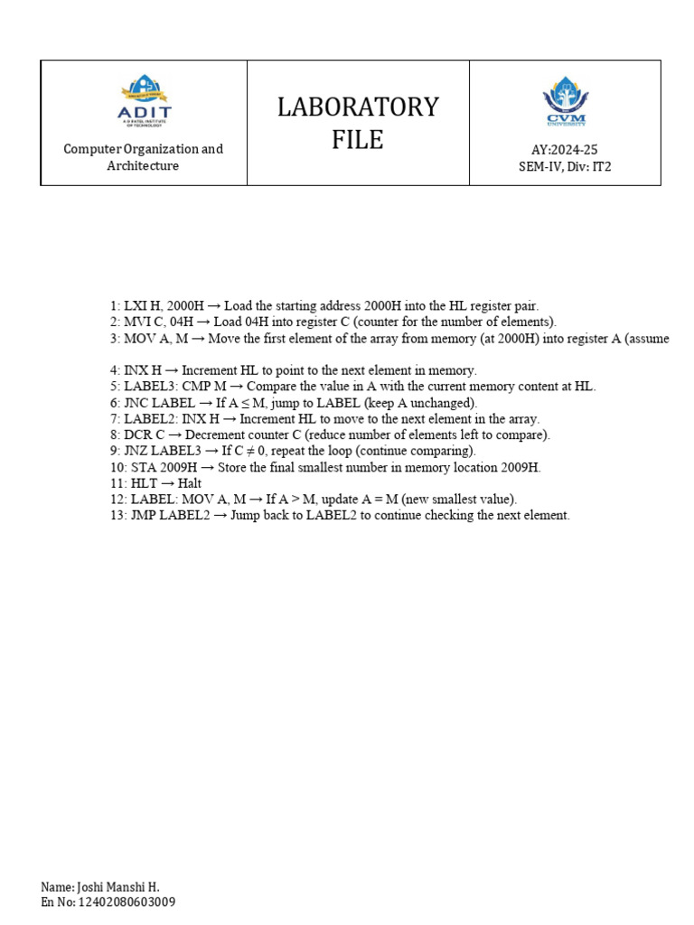 Coa Lab | PDF | Office Equipment | Software Engineering