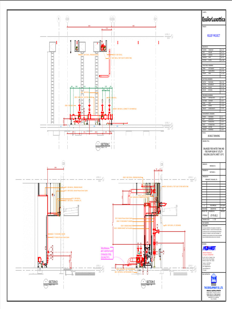Ut-F5-05-2 - Enlarged Fire Water Tank and Fire Pump Room at Utility ...