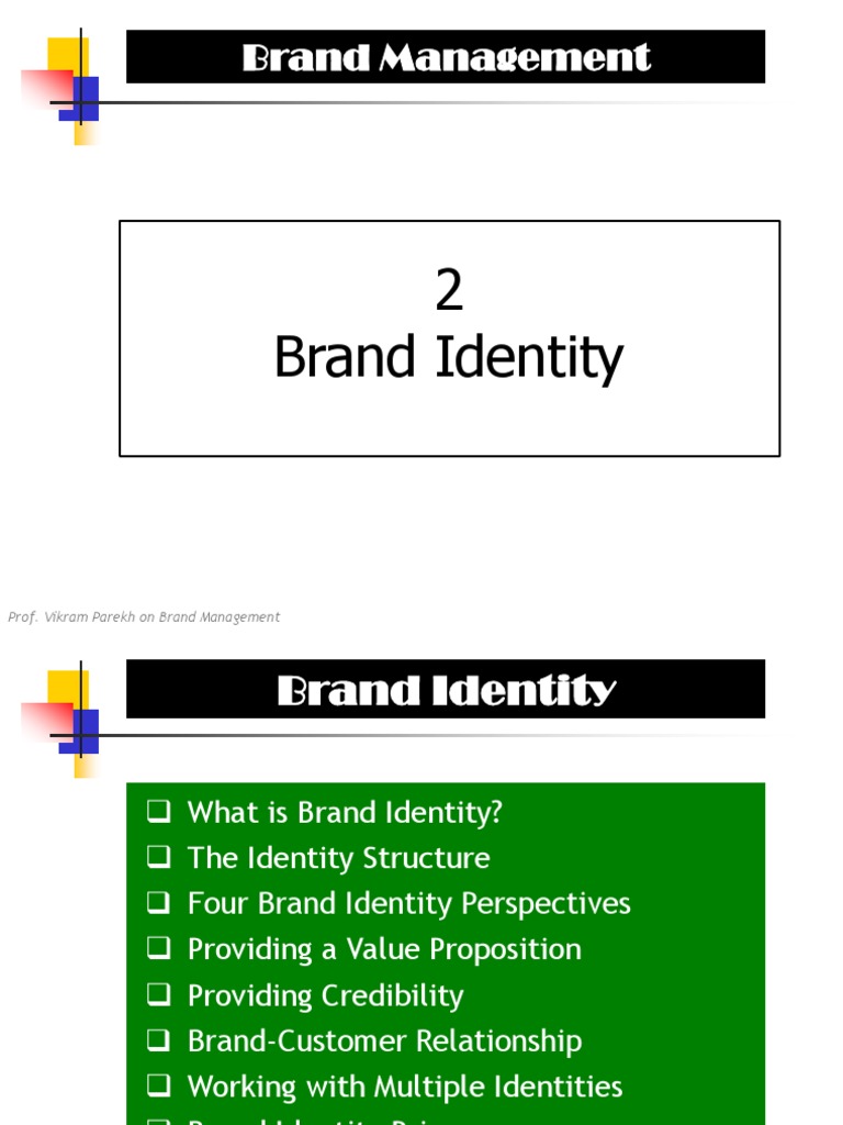 Brand Identity Insights | PDF | Brand Management | Brand