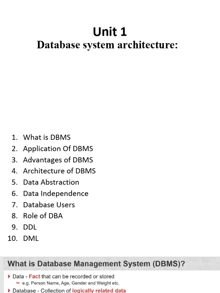 DBMS | PDF