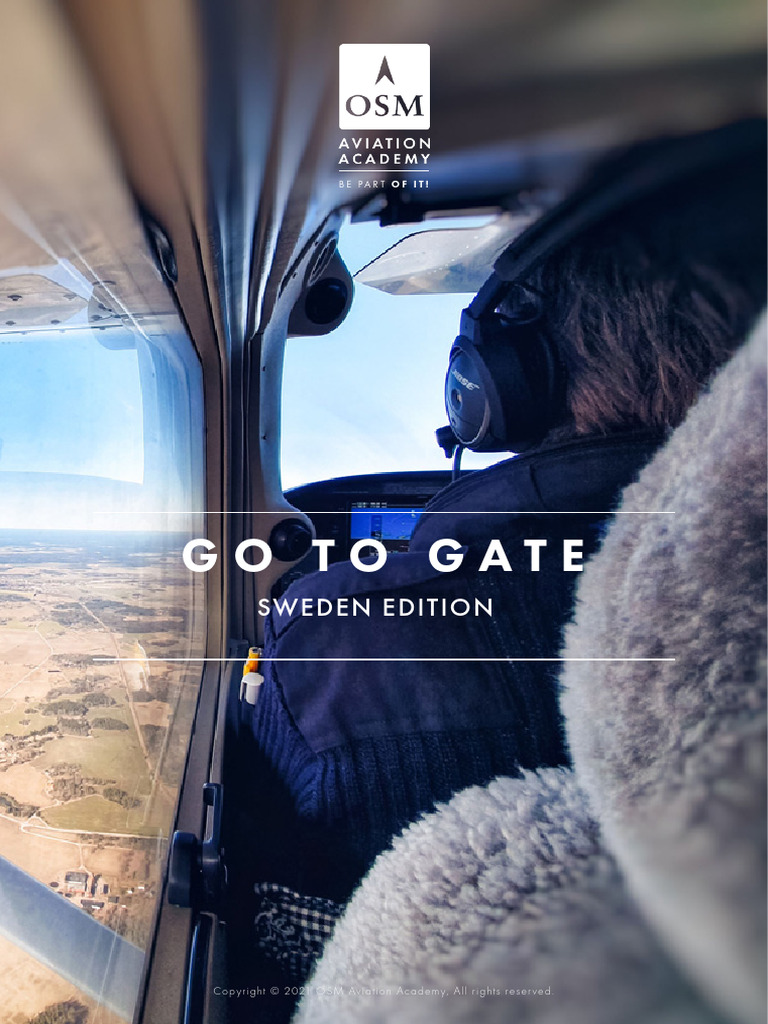 Go To Gate Sweden Edition | PDF | Flight Instructor | Aviation
