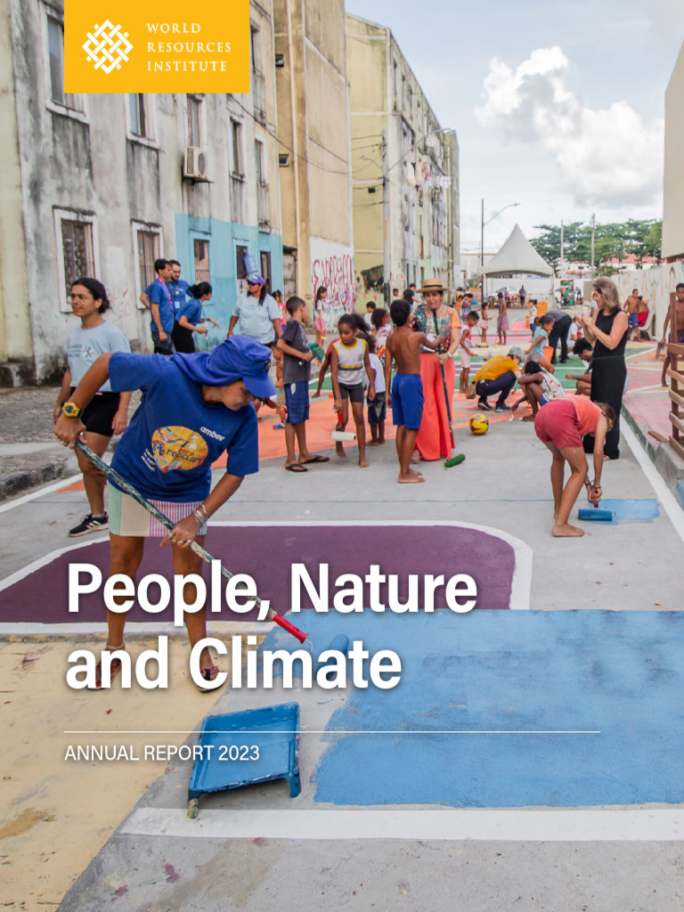 Wri Annual Report 2023 | PDF | Deforestation | Natural Environment