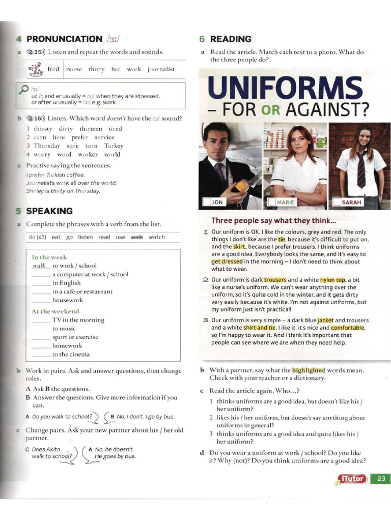 Student - S Book Main Lesson Page - 023 | PDF