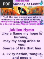 First Communion Hymn Suggestions | PDF | Eucharist | Mass (Liturgy)