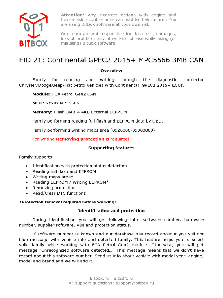 BitBox GPEC2 ECU Programming Guide | PDF | Backup | Computing