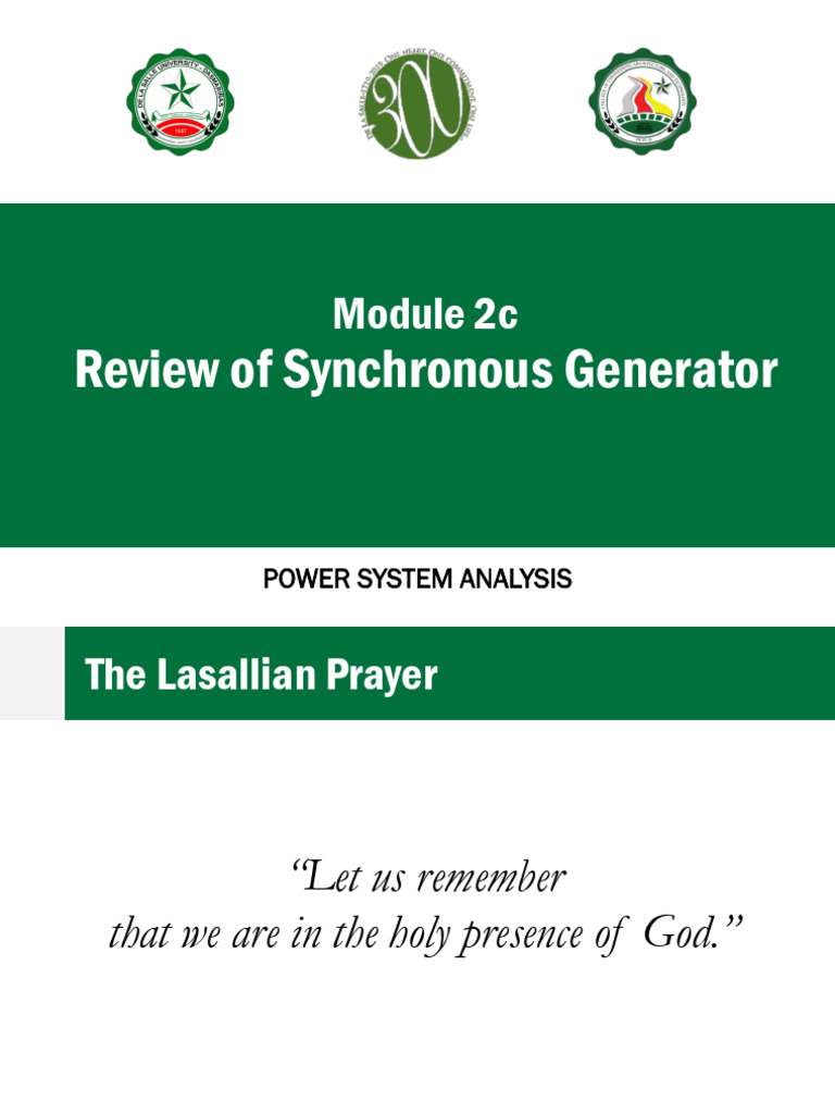 Synchronous Generator Overview and Analysis | PDF | Electricity ...