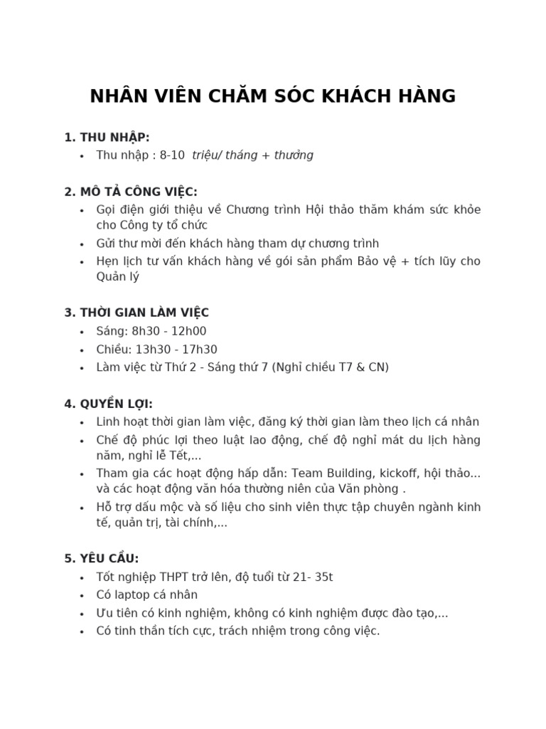 JD CSKH 1. | PDF