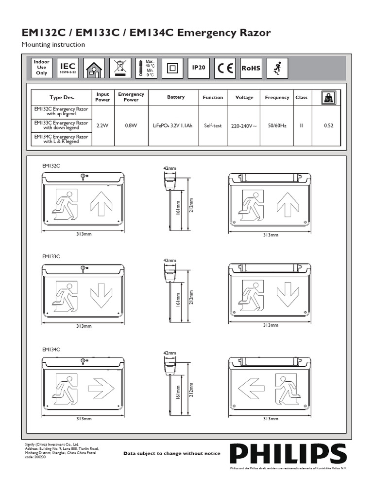 Emergency Razor Model Overview | PDF | Mains Electricity | Power (Physics)