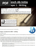 French Writing Text Types | PDF | Persuasion | Essays