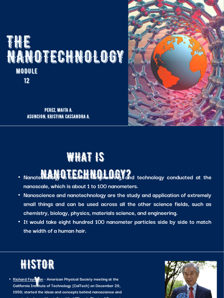 Overview of Nanotechnology Applications | PDF | Nanotechnology ...