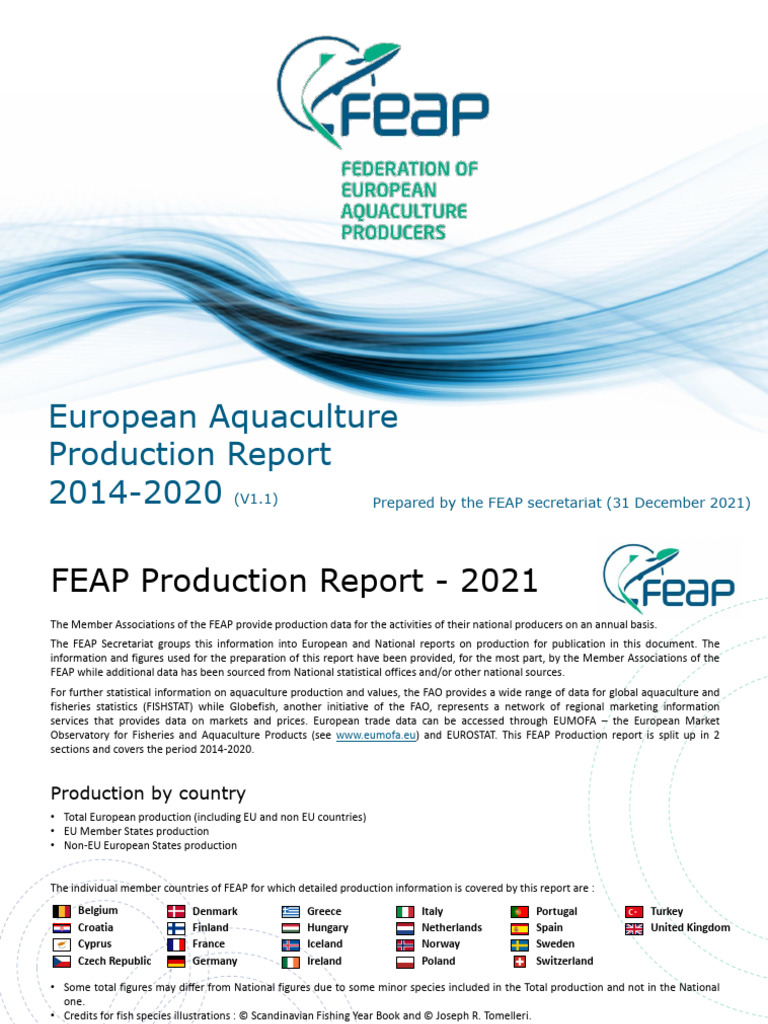 European Aquaculture Production 2014-2020 | PDF | European Union | Trout