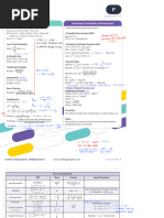 Exam P Probability Formula Sheet | PDF | Probability Distribution ...