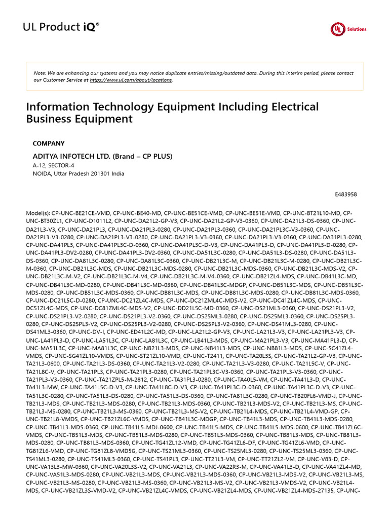 Information Technology Equipment Including Electrical Business ...